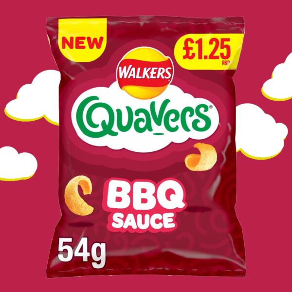 Quavers Crisps From Walkers - One Pound Crisps